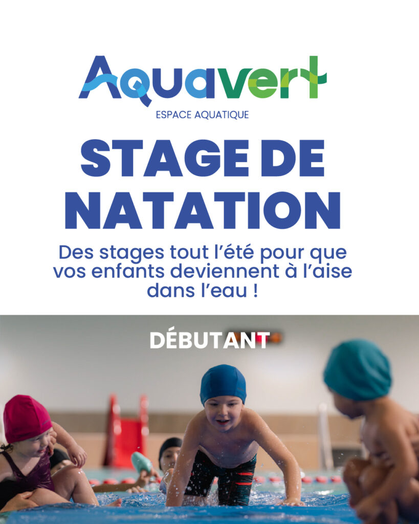 Stage de natation - Vacances - Aquavert